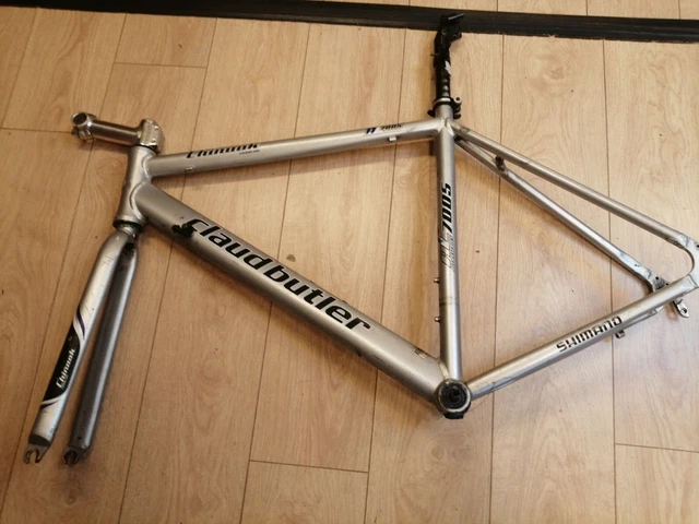RETRO CLAUD BUTLER Chinook commute hybrid frame forks alloy used silver ...