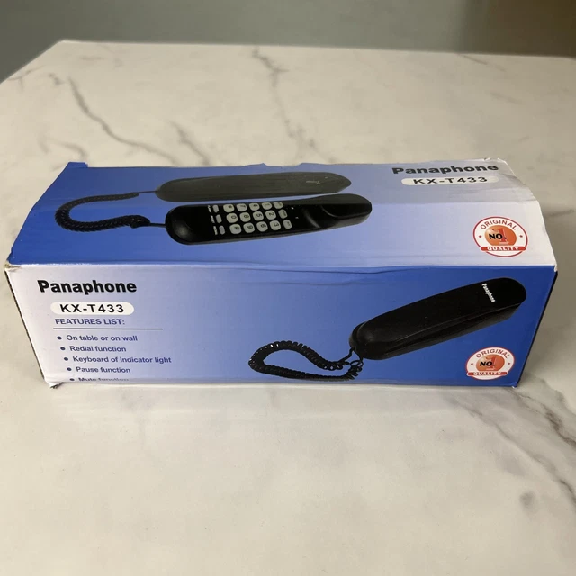 PANAPHONE KX-T433 BLACK £2.00 - PicClick UK