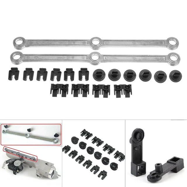 SWIRL FLAP BAR Rod Linkage Connecting Arm Repair Kit For Mercedes 3.0 3 ...