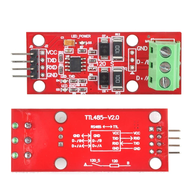 SINGLE-CHIP MCU TTL to RS485 Module 485 to Serial Port UART Level ...