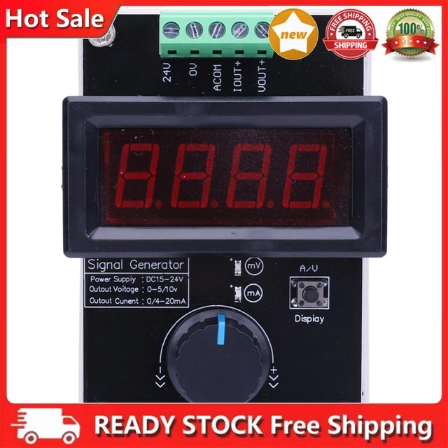 0-20MA/4-20MA/0-10V SIGNAL GENERATOR Useful Adjustable Signal Generator ...