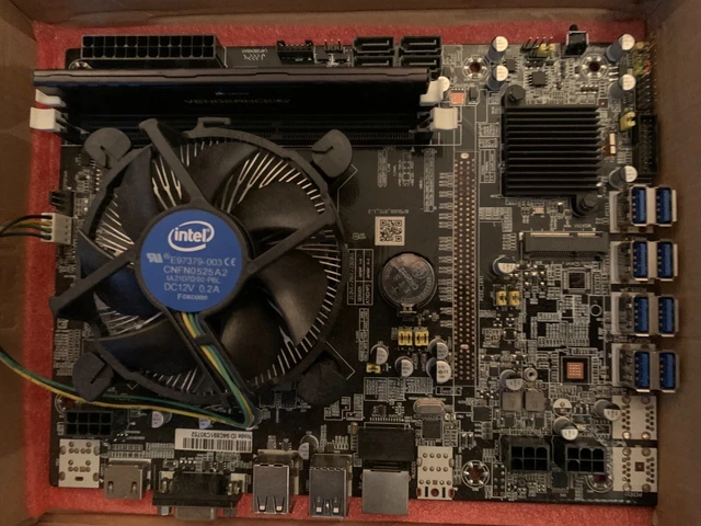 MINING USB 3.0 8 GPU Mining Motherboard + LGA1155 CPU i5-3570 AND ...