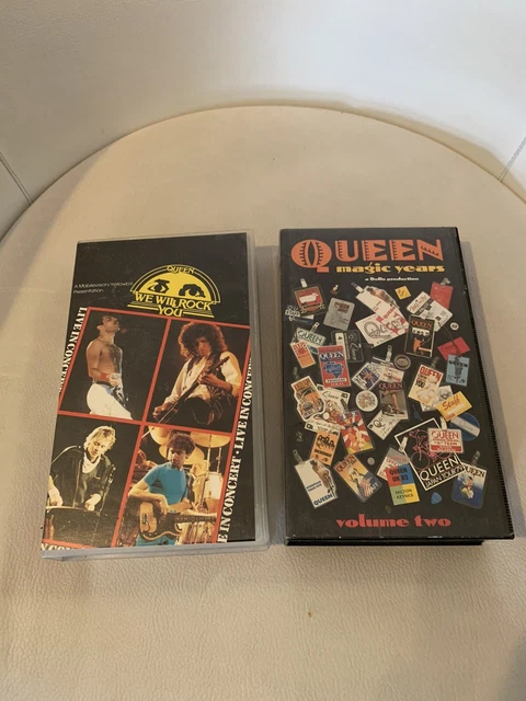 VHS TAPE - Queen Freddie Mercury The Magic Years Vol.2 VHS Video PAL UK ...