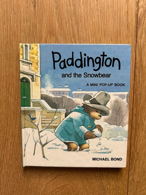 PADDINGTON AND THE Snowbear Mini Pop-Up Book by Michael Bond 1981 1st ...