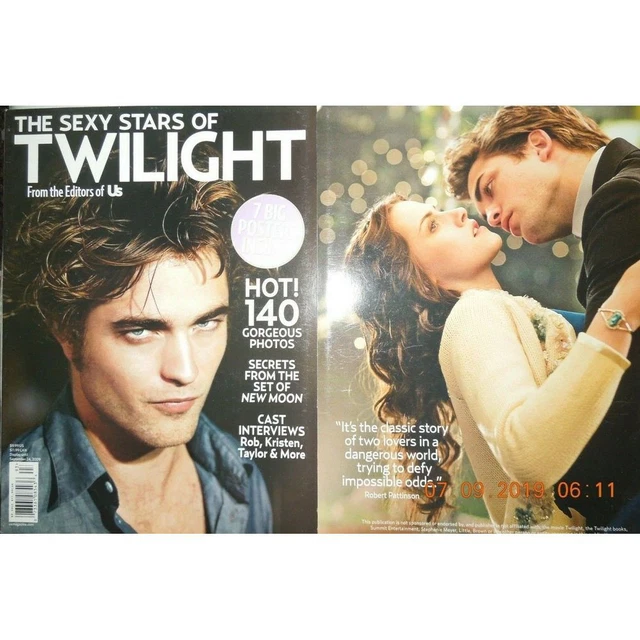 ROBERT PATTINSON SEXY stars twilight KRISTEN STEWART dakota fanning + 7 ...