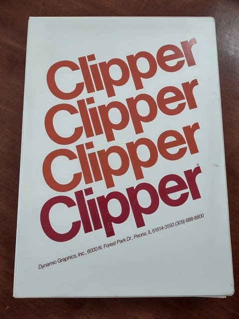 DYNAMIC GRAPHICS CLIPPER Clip Art Book Clipper Creative Art Service ...
