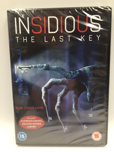 INSIDIOUS: THE LAST Key [Dvd] ‘Fear Comes Home’ • Uk R2 • New & Sealed ...