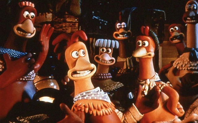 DIAPOSITIVE DE PRESSE Slide "Chicken Run" Dessin Anime Cartoon Q82 EUR ...