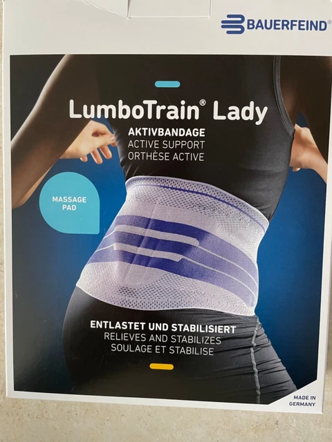 LUMBO TRAIN LADY 5 Rückenbandage Gr. 5 TOP Color Bauerfeind EUR 55,00 ...