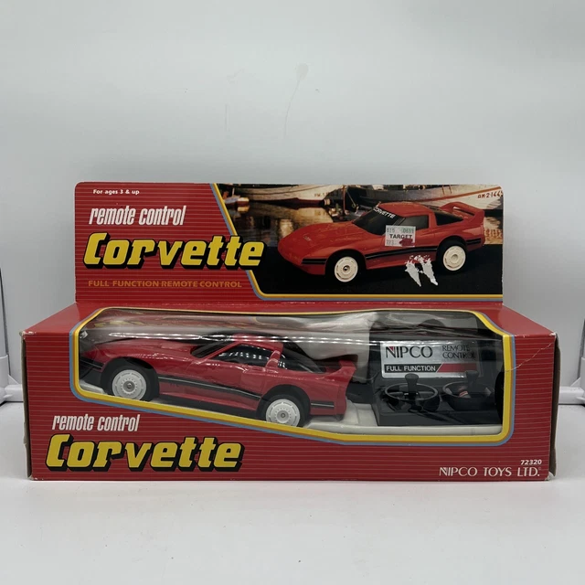 NIKKO NIPCO RC Corvette 1980s Vintage Radio Remote Control **Sealed ...