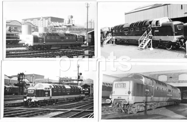 BRITISH RAILWAYS DELTIC CLASS 55 DIESEL LOCOMOTIVE D9003,4 9007 4 5x3 ... BRITISH RAILWAYS DELTIC CLASS 55 DIESEL LOCOMOTIVE D9003,4 9007 4 5x3 ...