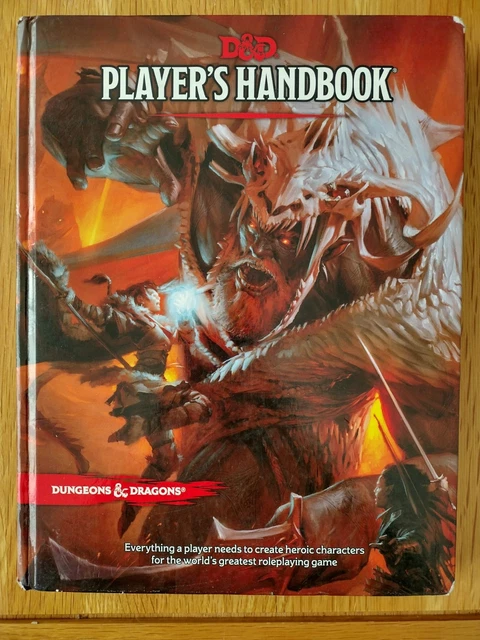 PLAYER'S HANDBOOK DUNGEONS and Dragons D&D 5e DND £16.13 - PicClick UK