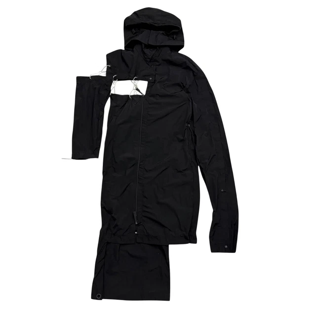 A-COLD-WALL* (ACW) ASYMMETRICAL Nylon Chain Turncoat (Fits S-XL) $218. ...