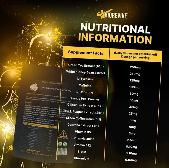 BIOREVIVE - CUTXTREME - 60 servings - NEW AND IMPROVED FORMULA UK~ £9. ...