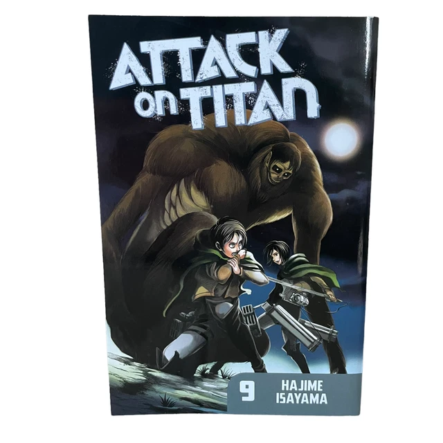ATTACK ON TITAN Vol. 9 Manga by Hajime Isayama - GC/English/Horror ...
