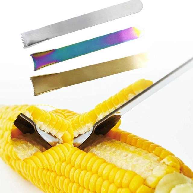 430 STAINLESS STEEL Corn Cob Peeler Cutter Thresher Tool Time-saving ... 430 STAINLESS STEEL Corn Cob Peeler Cutter Thresher Tool Time-saving ...