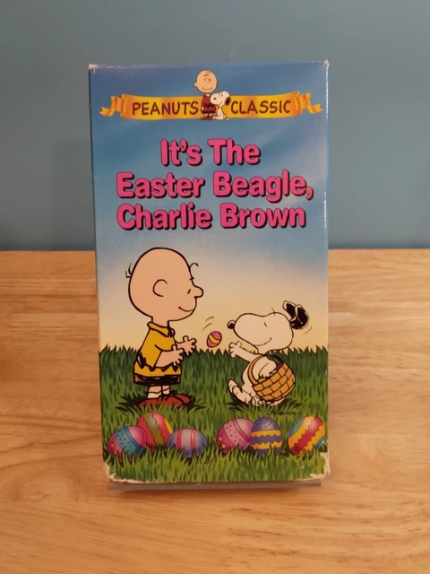 ITS THE EASTER Beagle, Charlie Brown (VHS, 1997) $10.07 - PicClick CA