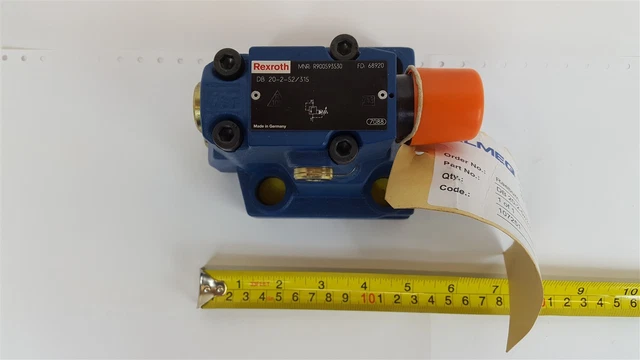 REXROTH DB-20-2-52/50 PRESSURE Relief Valve Pilot Operated on 958 base - New $200.00 - PicClick AU
