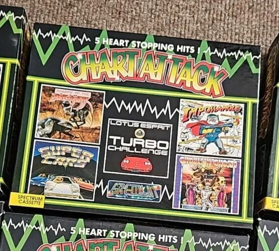 CASSETTE GIOCHI IN scatola Spectrum 48/128k ""Chart Attack"" nuove con scatola nos EUR 5,84 ...