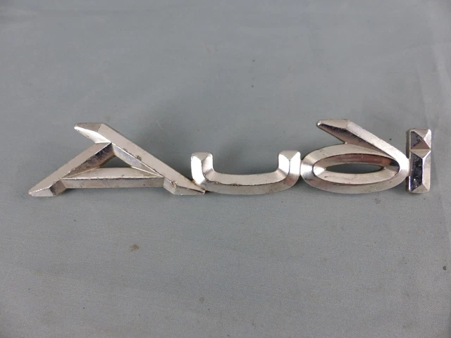 AUDI ANCIEN EMBLÈME logo sigle monogramme hayon coffre en métal EUR 12 ...