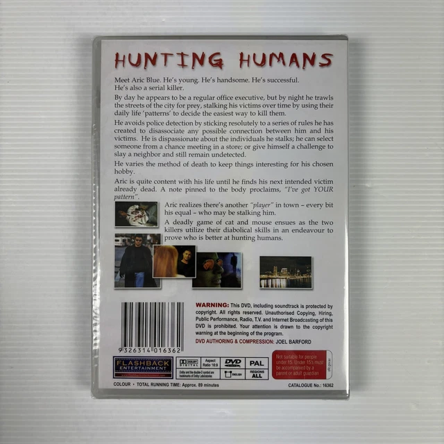 HUNTING HUMANS DVD Region Free PAL Brand New Sealed Free Tracked ...