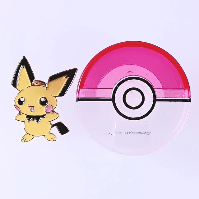 PICHU POKEMON MONSTER Ball Pin Badge Japanese Nintendo From Japan EUR ...
