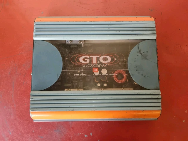 JBL GTO 2000 Amplifier 400w 2 Channel (Subwoofer, Speakers, Car Audio ...