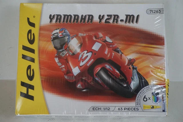 MAQUETTE NEUVE EN Boite S/S Blister Yamaha Y2R-M1 Par Heller 1/12 Ème N ...