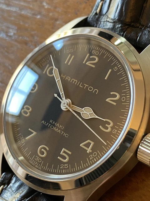 HAMILTON KHAKI FIELD Murph w/ Extra Kobold Canvas Strap, H70605731 EUR ...