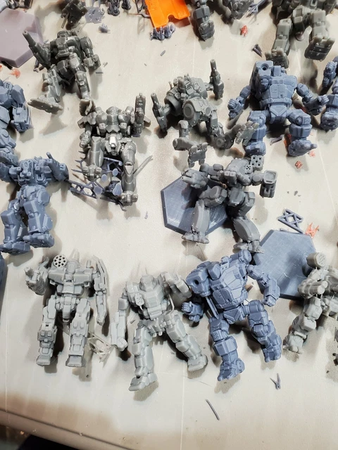 3D PRINTED BATTLETECH / Mechwarrior 1/285 6mm Scale minis $5.50 ...