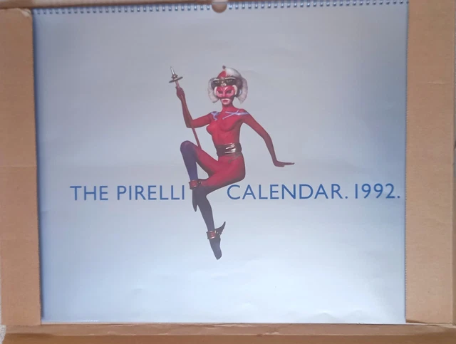 VINTAGE ORIGINAL PIRELLI Tyres Classic Calendar Cal 1992 Automobilia ...