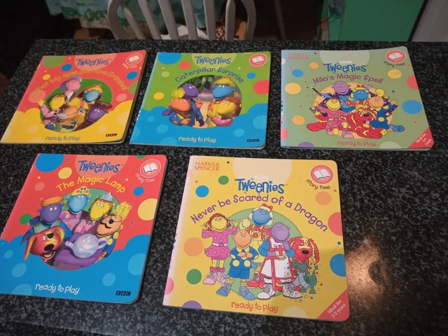 TWEENIES BOOK BUNDLE 3 x BBC books, 2 x Marks and Spencer Good ...