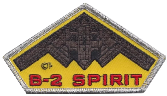 USAF NORTHROP GRUMMAN B-2 Stealth Bomber Embroidered Patch Badge - LAST ...