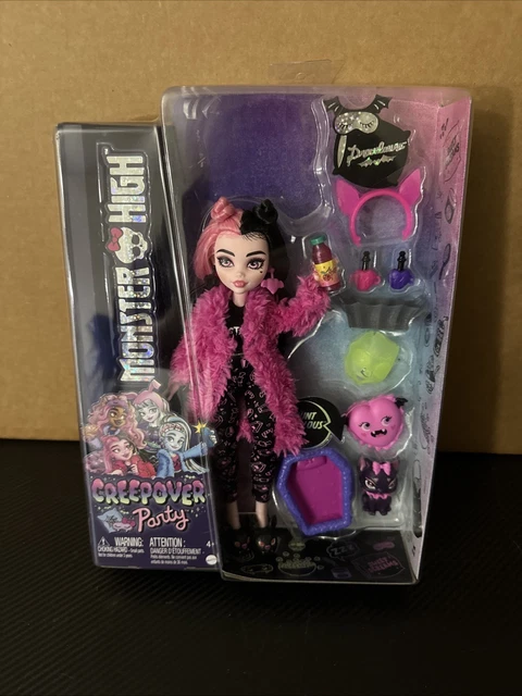 MONSTER HIGH CREEPOVER Party DRACULAURA Vampire Doll Set NEW $27.49 ...