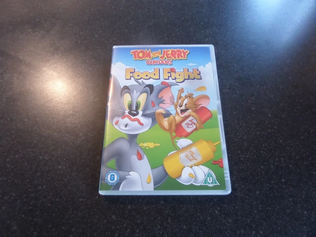 TOM AND JERRY Cartoons Food Fight DVD Animated Comedy In Excellent Cond ...