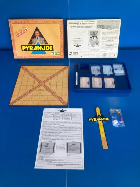 JEU DE SOCIETE " Pyramide Tv Patrice Laffont France 2 Editions Standard ...