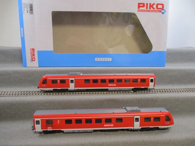 PIKO SPUR H0 59430-4 Dieseltriebwagen BR 612 Digital DSS DCC Vollsound ...