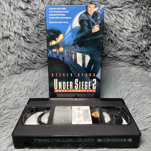UNDER SIEGE 2 Dark Territory VHS 1996 Steven Seagal Classic Action ...