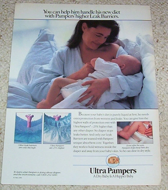 2012 MAGAZINE ADVERTISEMENT Page For Huggies Diapers Snug & Dry Baby ...