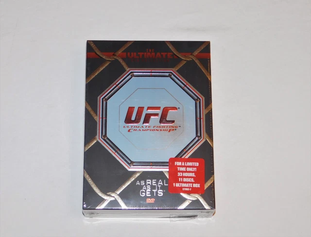 UFC THE ULTIMATE DVD Collection As Real As It Gets 11-Disc Box Set NEW ...