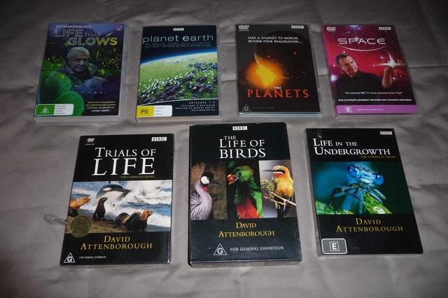 DAVID ATTENBOROUGH PLANET Earth Trials of The Life of Birds BBC DVD Lot ...