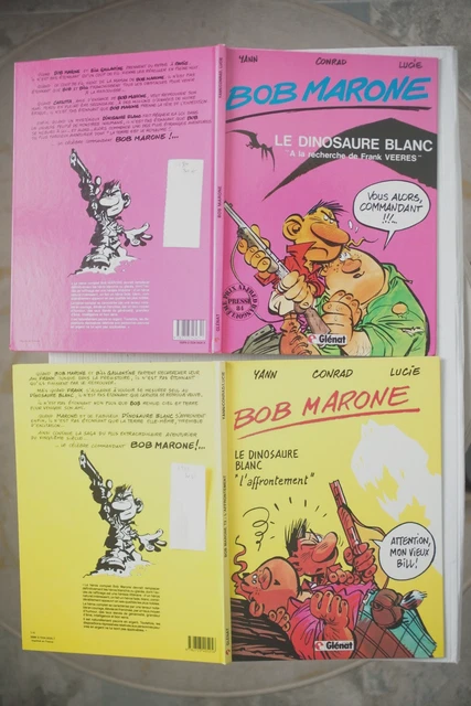 &BOB MARON E 2 tomes" Conrad/Yann/ Lucie EO ed Glénat 1984-1985 EUR 15 ...