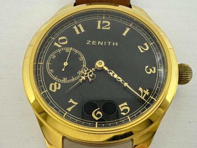 ZENITH CRONOMETRO MATRIMONIO!!! Antico orologio uomo svizzero ...