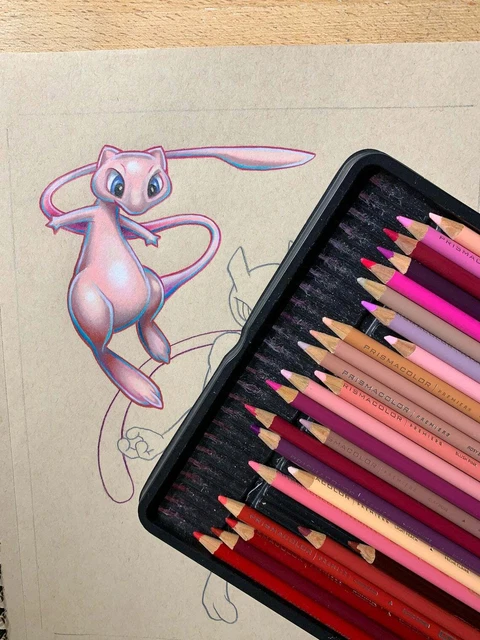 MEW MEWTWO PIKACHU disegno base Pokemon pop wall art gioco di stampa ...