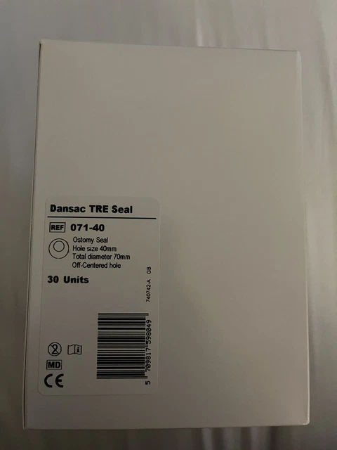 DANSAC TRE SEAL for Stoma 071-40 3 Boxes Of 30 Seals New In Box Stoma ...