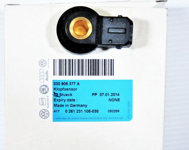 NEUF VOLKSWAGEN BEETLE 9C Knock Sensor 030905377A Original EUR 112,70 ...