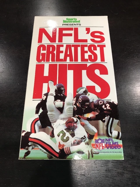 NFL'S GREATEST HITS Sports Vhs Vidéo Vintage 1988 Rare !! EUR 16,67 ...
