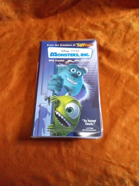 DISNEY PIXAR MONSTERS, Inc. (Blue VHS, 2002, Clear ClamShell) £6.66 ...