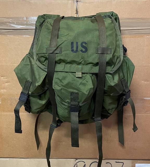GENUINE US ARMY Vietnam Alice Field Pack Lc-1 Medium 1974 Complete New ...