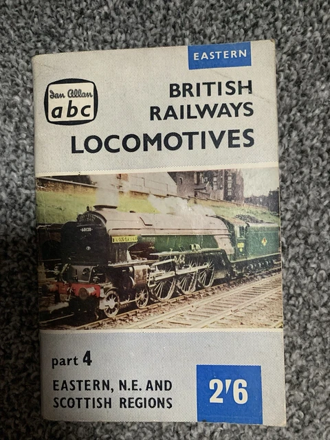 IAN ALLAN ABC British Railways Locomotives Part 4 Eastern NE Scottish ...